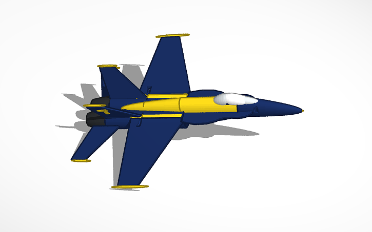 3D design Blue Angels - Tinkercad