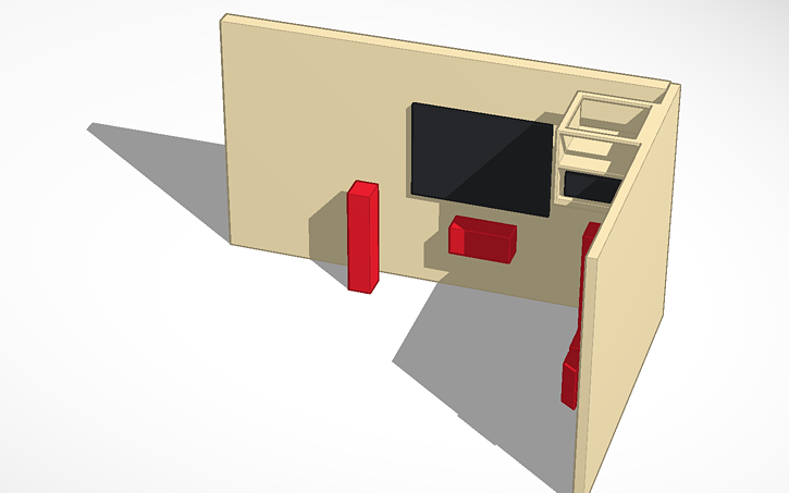 3D design AVR Cabinet - Tinkercad