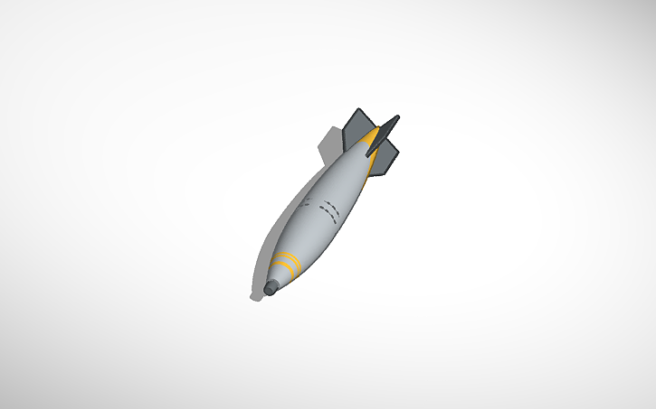 3D design Mark 2 Combustion Bomb - Tinkercad