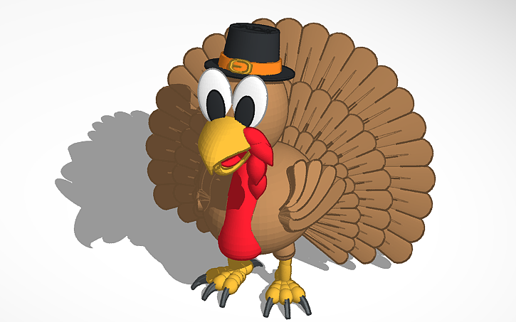 3D design turkey project | Tinkercad