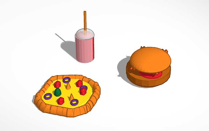 3D design Food - Tinkercad
