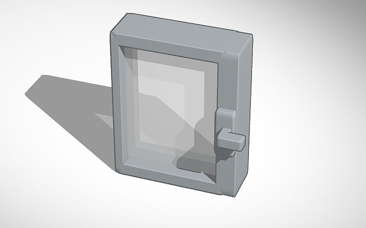 3D design Window - Tinkercad