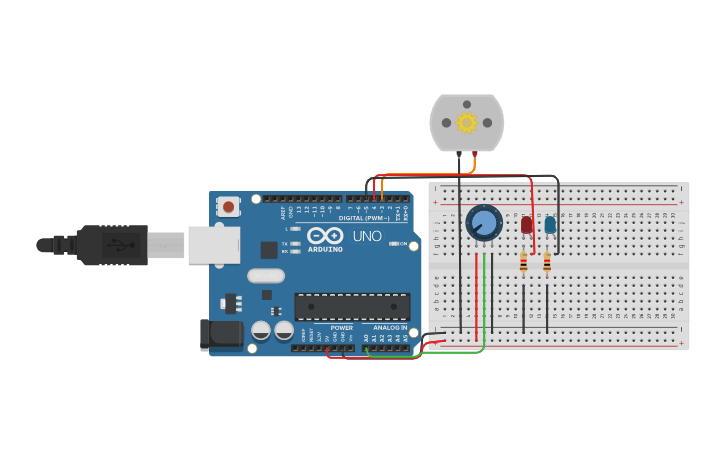 Circuit design excercise 2-dc motor 2-potentiometer controlled dc motor ...