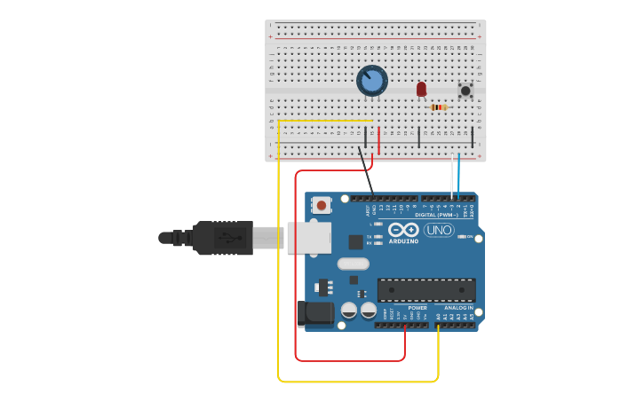 Circuit design Sub Assignment Circuit | Tinkercad Circuit design Sub Assignment Circuit | Tinkercad