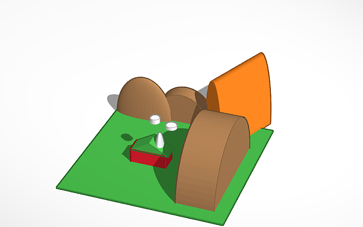 3D design 2-Point Perspective From Drawing | Tinkercad