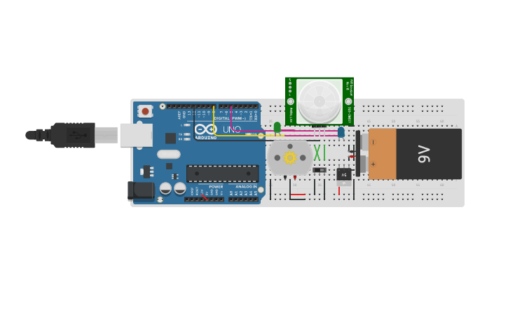 Circuit Design Smart Garage Door Auto Open By Arduino And Any Sensor