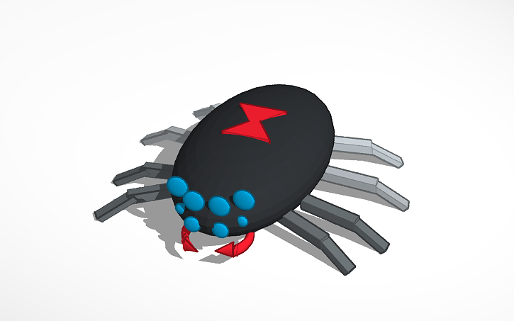 3D design Spider | Tinkercad