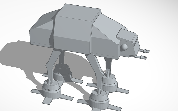 3D design AtAt | Tinkercad