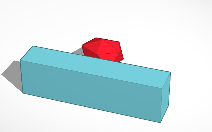 3D design Key hole - Tinkercad