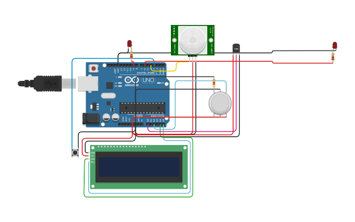 Circuit design signalization | Tinkercad