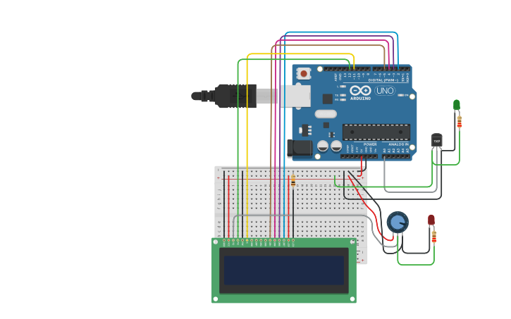 Circuit design 1904390 HUMIDITY SENSOR - Tinkercad