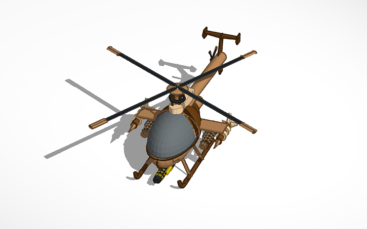 3D design Helicopter - Tinkercad