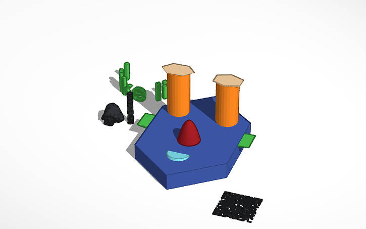 3D design self portrait - Tinkercad