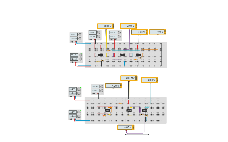 Circuit design Lab 7 - Cheong Yee Chern_192865K | Tinkercad