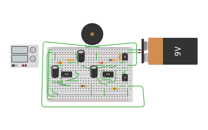 Circuit Design Examen 2 Parcial Tinkercad