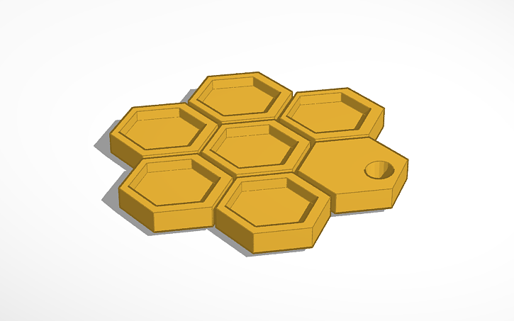 3D design Honeycomb - Tinkercad