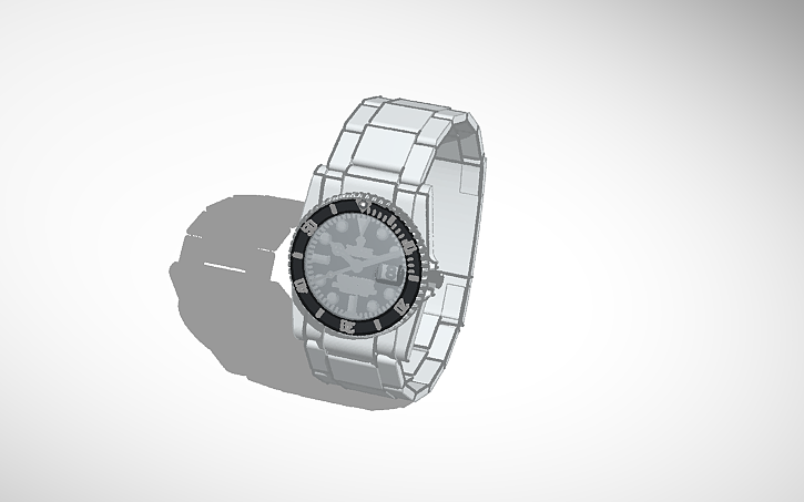 3D design Rolex Submariner Replica | Tinkercad