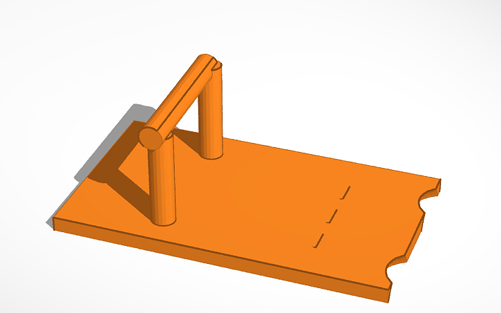 3D design Lego shield - Tinkercad