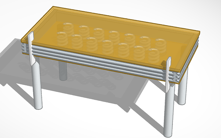 3d Design 책상 Locked Tinkercad