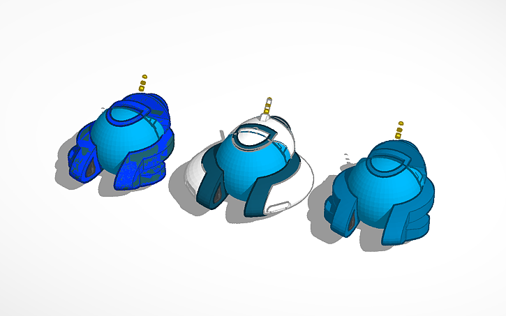 3D design Seamoth Subnautica (Customizable) | Tinkercad