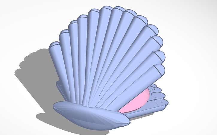 3D design Shell Monopoloy Token - Tinkercad