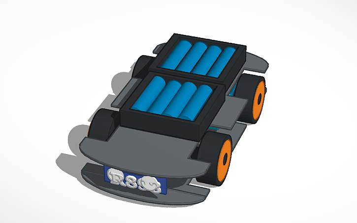 3D design Robot car - Tinkercad