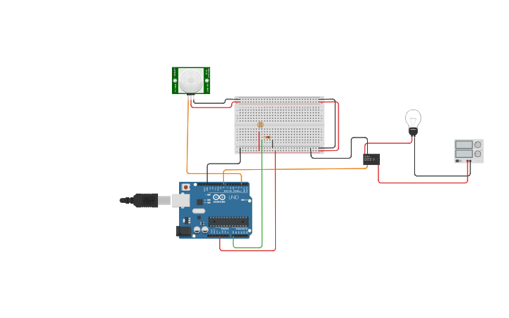Circuit Design Automatic Room Lighting System Using Arduino And Pir