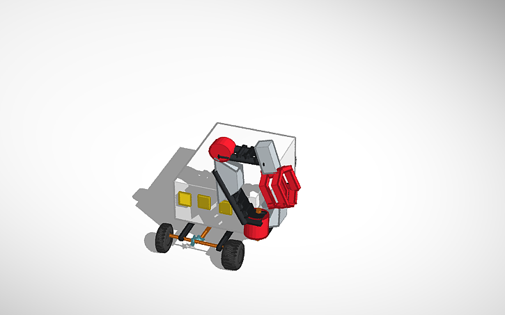 3D design Ev3 robot design - Tinkercad