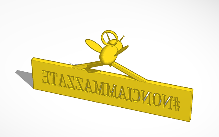 3D design GCIB ape portachiavi_Aurora - Tinkercad