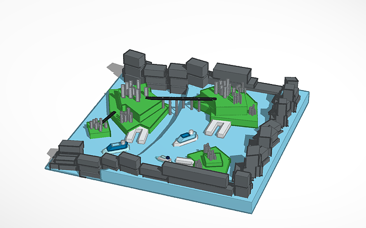 3D design Islands | Tinkercad