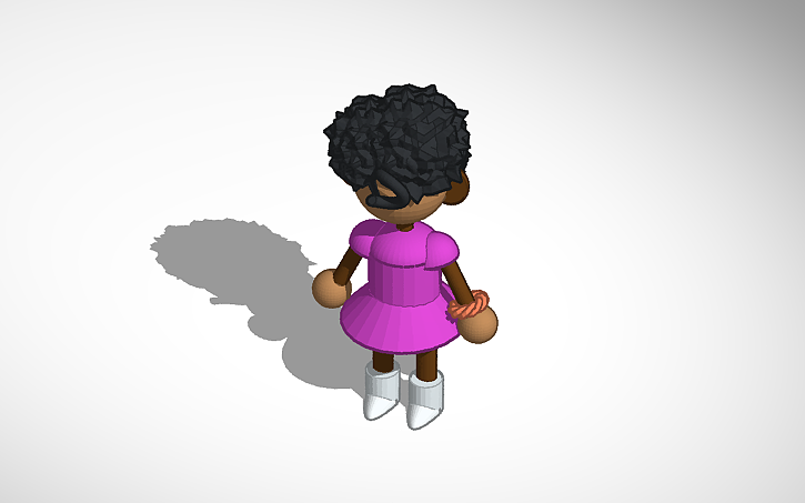 3D design Girl - Tinkercad