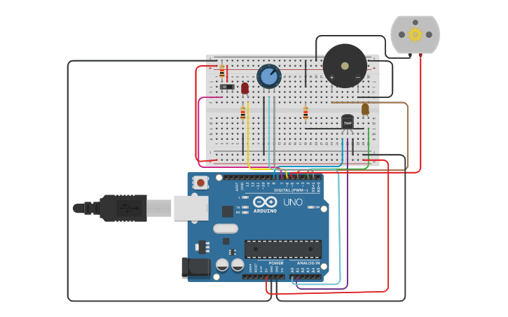 Circuit design Proyecto Balam Edwin Cerna - Tinkercad