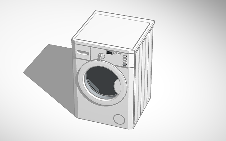 3D design Gorenje WA 60149 Washing Machine (my dad's washing machine) - Tinkercad