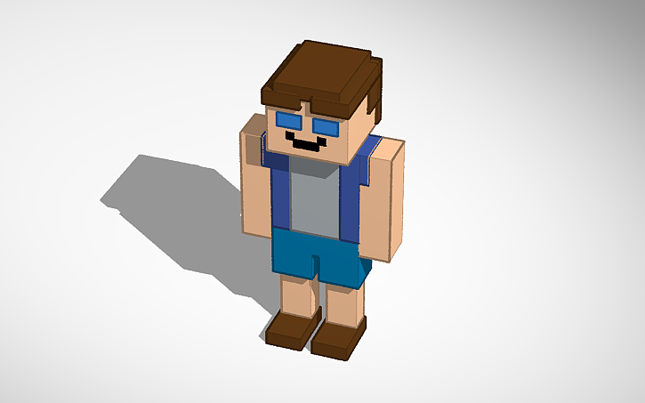3D design Foxy Bro - Tinkercad