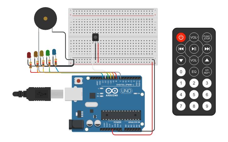 Circuit Design Remote Ir Tester Tinkercad