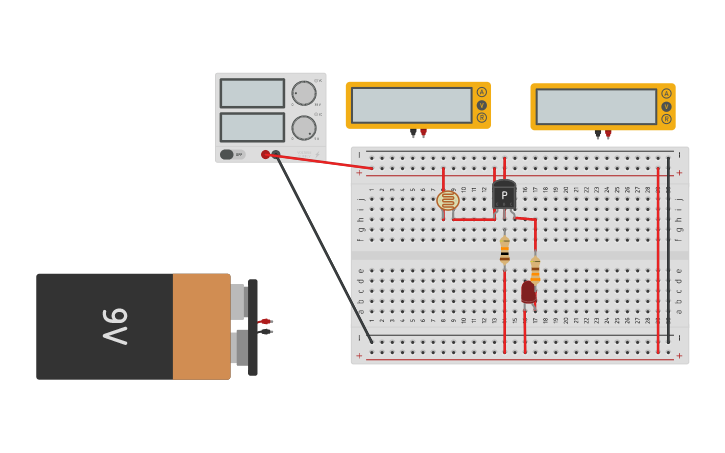Circuit design summative - Tinkercad