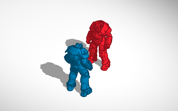 3D design fallout 4 power armor battle - Tinkercad