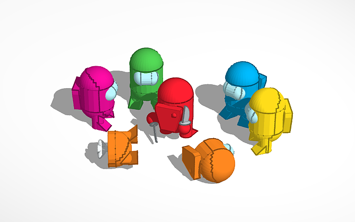 3D design Among Us | Tinkercad