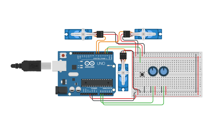 Circuit design Tank - Tinkercad