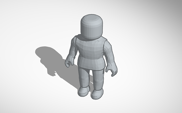 3d Design Roblox Girl Template Tinkercad