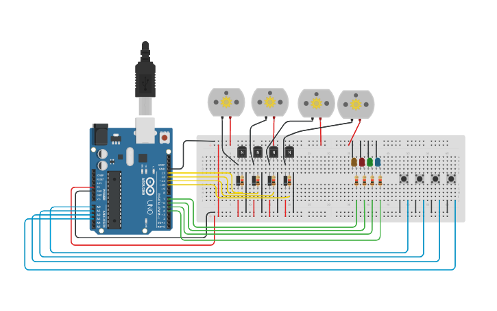 Circuit design Vending Machine - 1080020 | Tinkercad