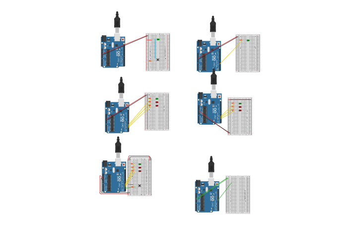 Circuit design Spaceship Interface | Tinkercad