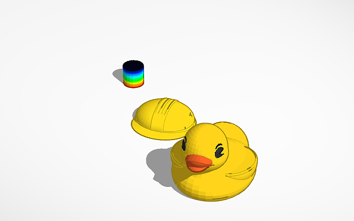 3D design Duck - Tinkercad