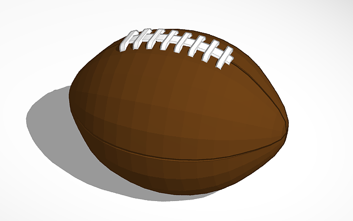 3D design football - Tinkercad