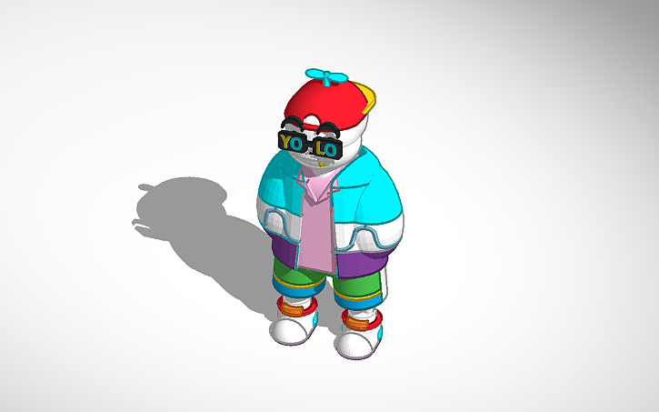3D design 프레쉬 샌즈(fresh sans)(underfresh) | Tinkercad
