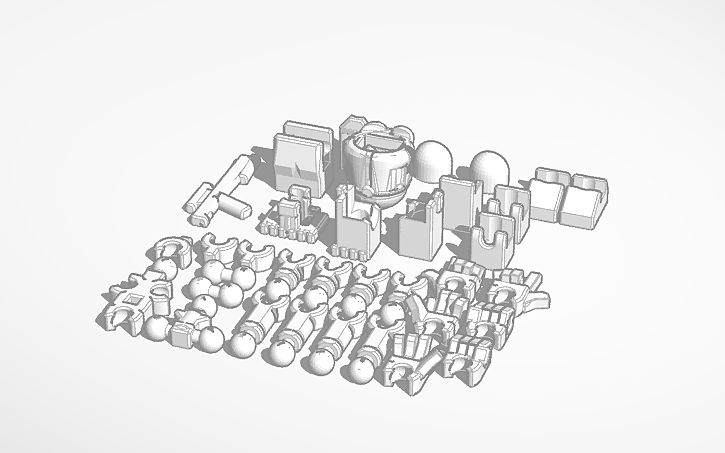 3D design Mini 13 Captain Rex - Tinkercad