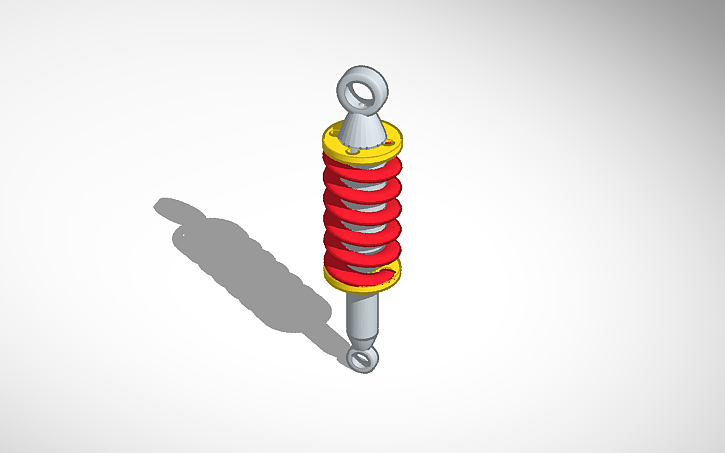 3D design suspension - Tinkercad