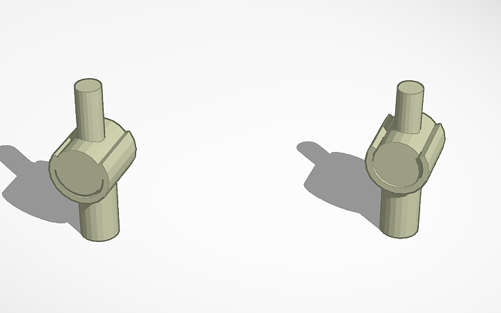 3D design Pivot Hinge - Tinkercad