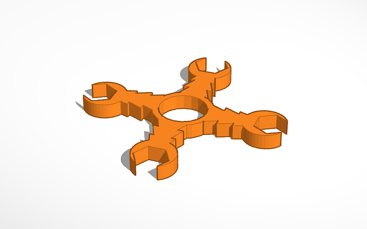 3D design fidgit crab - Tinkercad