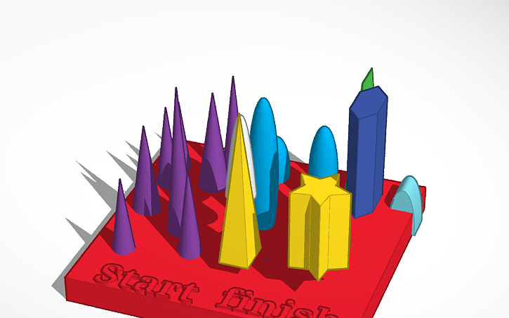 3D design obby | Tinkercad